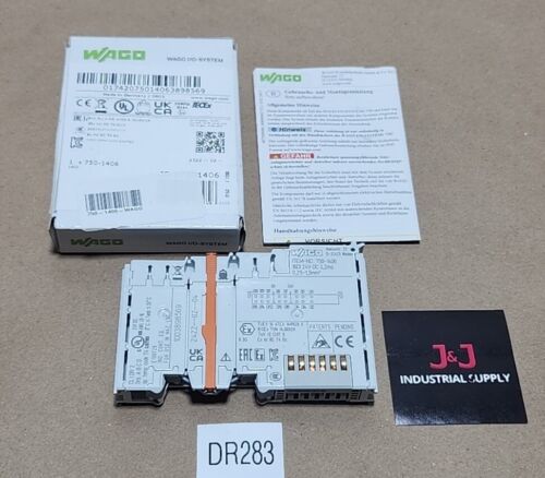*BRAND NEW* Wago 750-1406 Digital Input Module 16-Channel 24Vdc + Warranty! - J&J Industrial ...