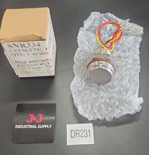 🆕️ Control Instruments Corp. SNR334 Catalytic Combustion Sensor ⚡️🇺🇸 ...