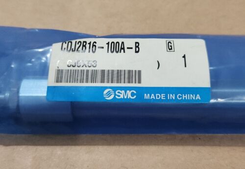 *NEW* SMC CDJ2B16-100A-B Single Rod Cylinder 16mm Bore 100mm Stroke + Warranty! - J&J Industrial ...