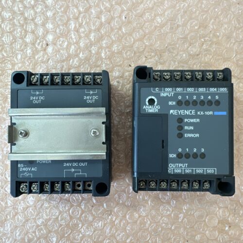 PREOWNED- Keyence 5-Channel Analog Timer Module KX-10R W/Power Supply ...