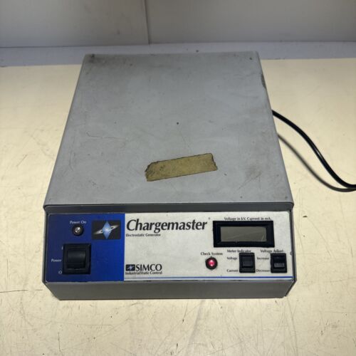 Simco Chargemaster Electrostatic Generator 115V - J&J Industrial Supply ...