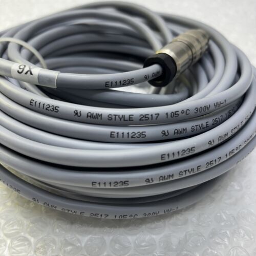 ** Control Signal Cable, E111235 300V AWM 2517 Male/Female Ends 8 Pin ...
