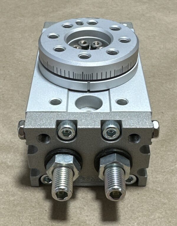 NEW NO BOX SURPLUS- SMC MSQB10A Pneumatic Rotary Actuator Table 180 ...